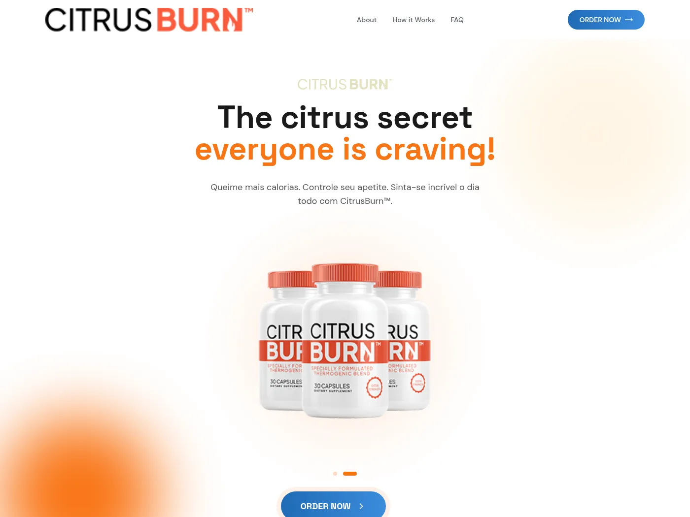 CitrusBurn Pre-Sell Site