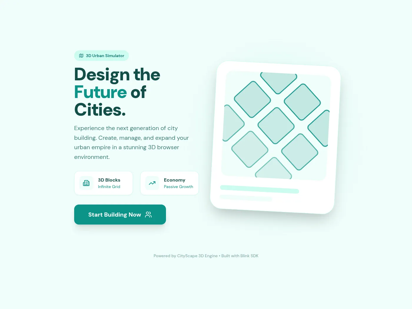 CityScape 3D Builder