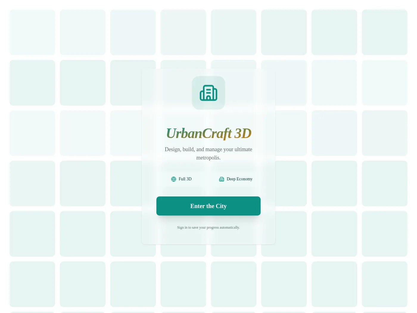 UrbanCraft 3D