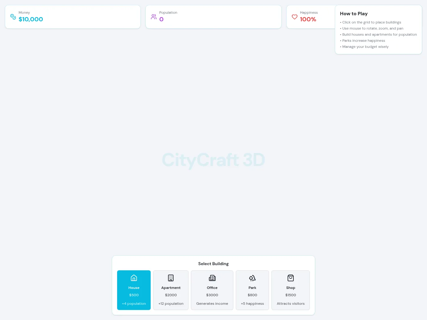 CityCraft 3D Builder