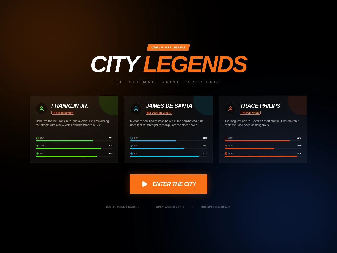 City Legends Game