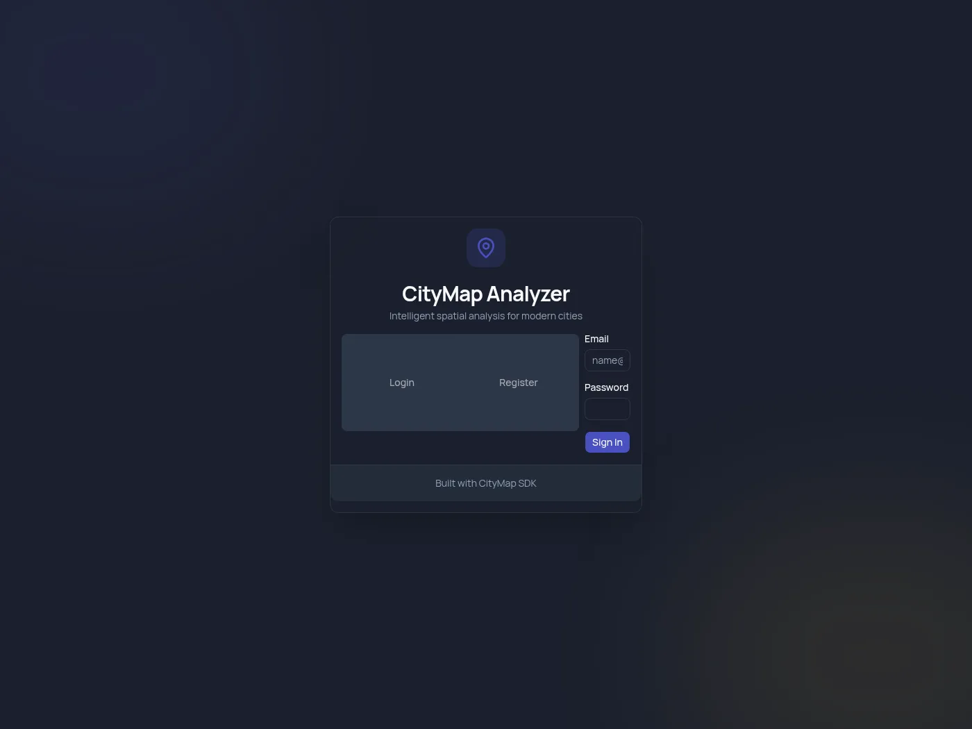 CityMap Analyzer