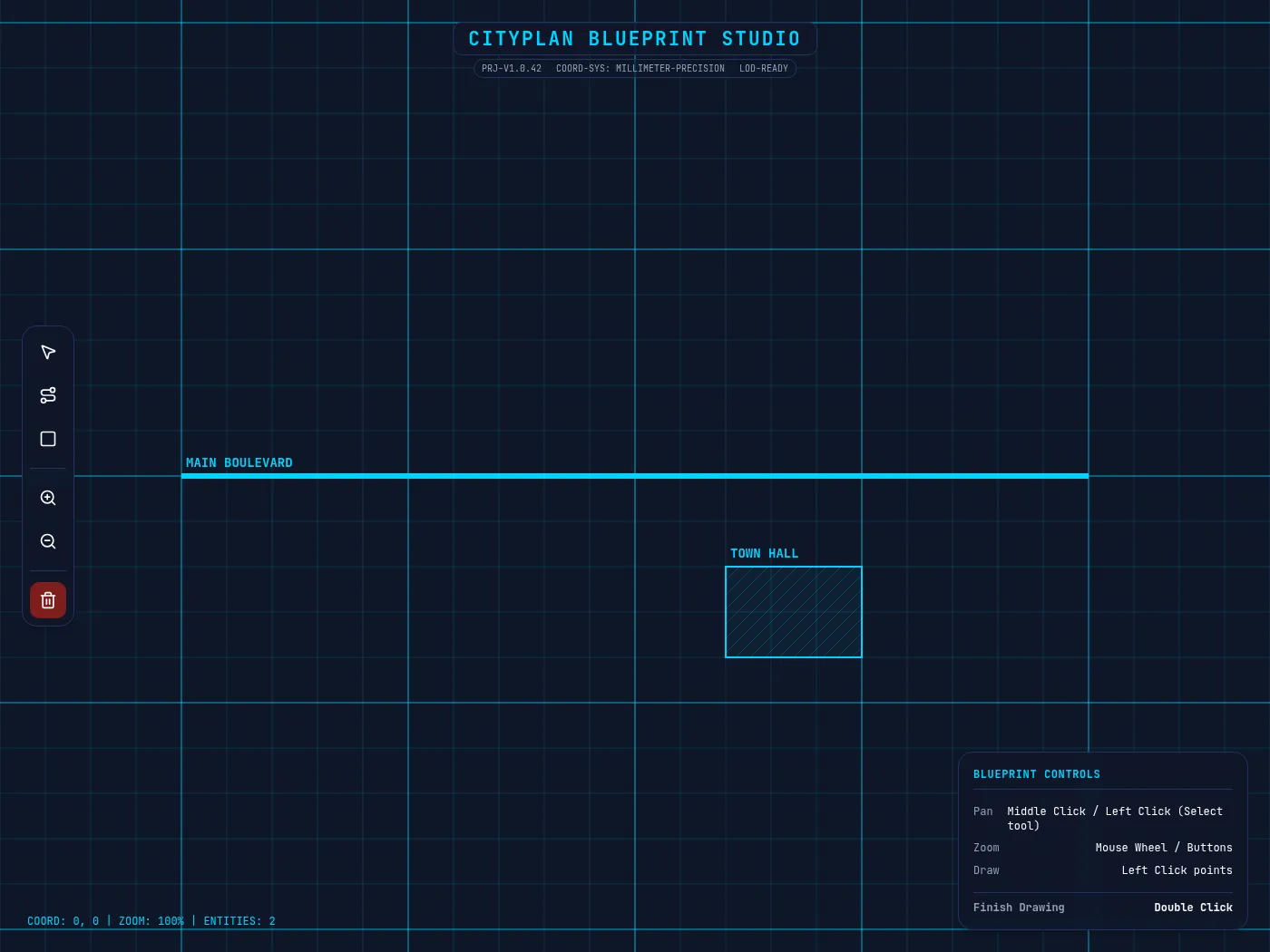 CityPlan Blueprint Studio