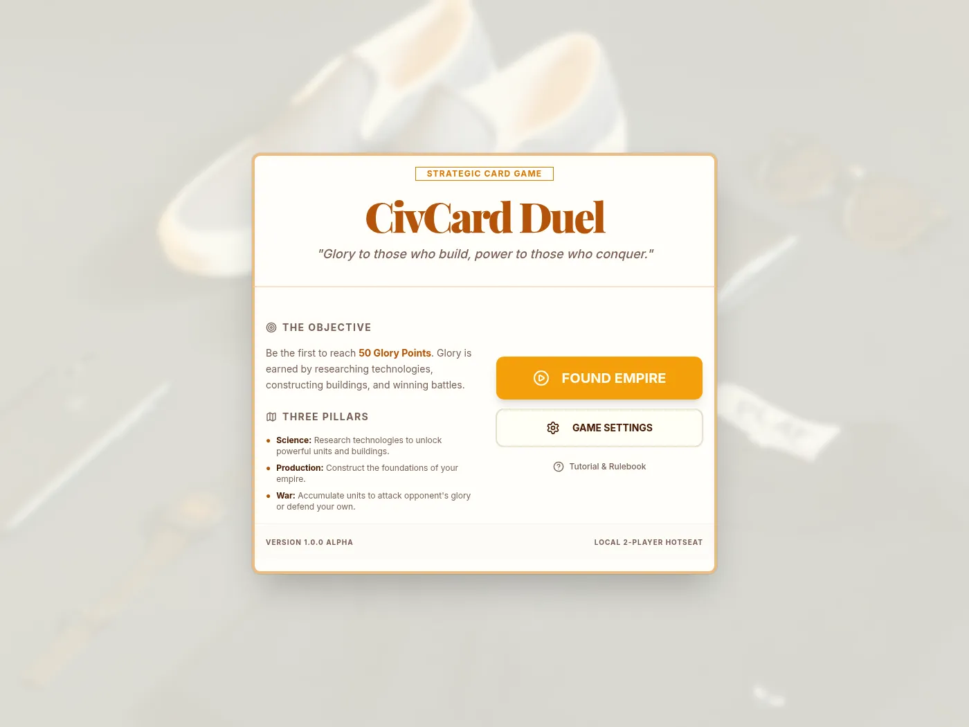 CivCard Duel