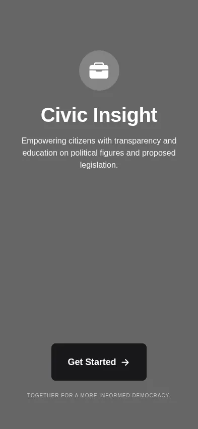 Civic Insight App