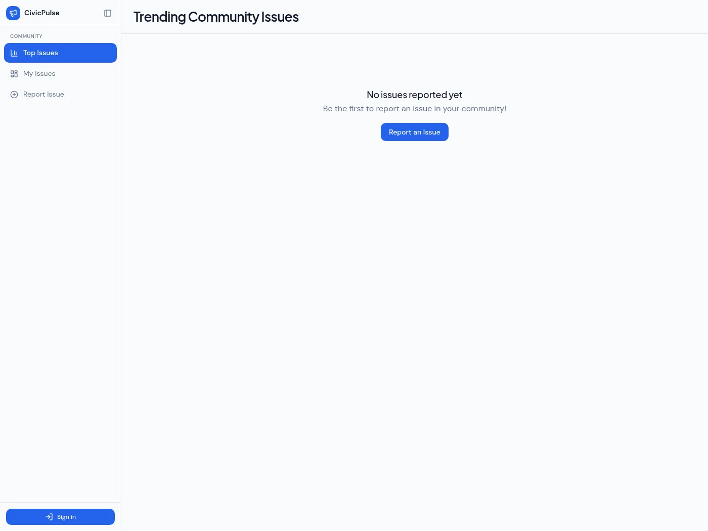 Civic Issue Tracker