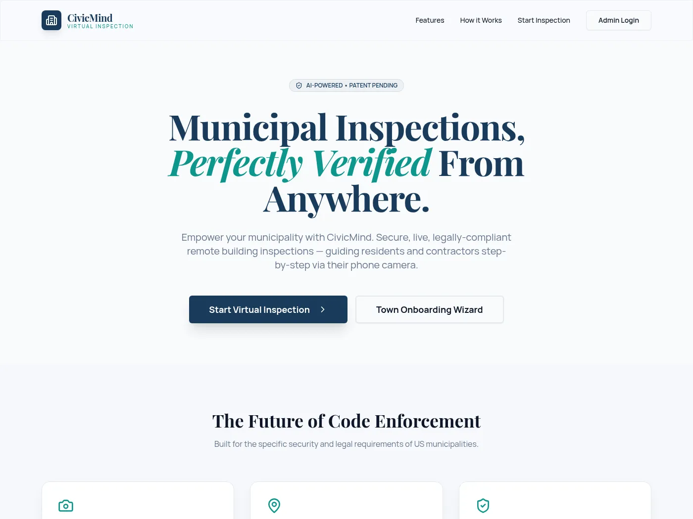 CivicMind Virtual Inspection