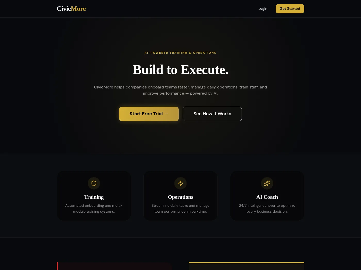 CivicMore SaaS Prototype