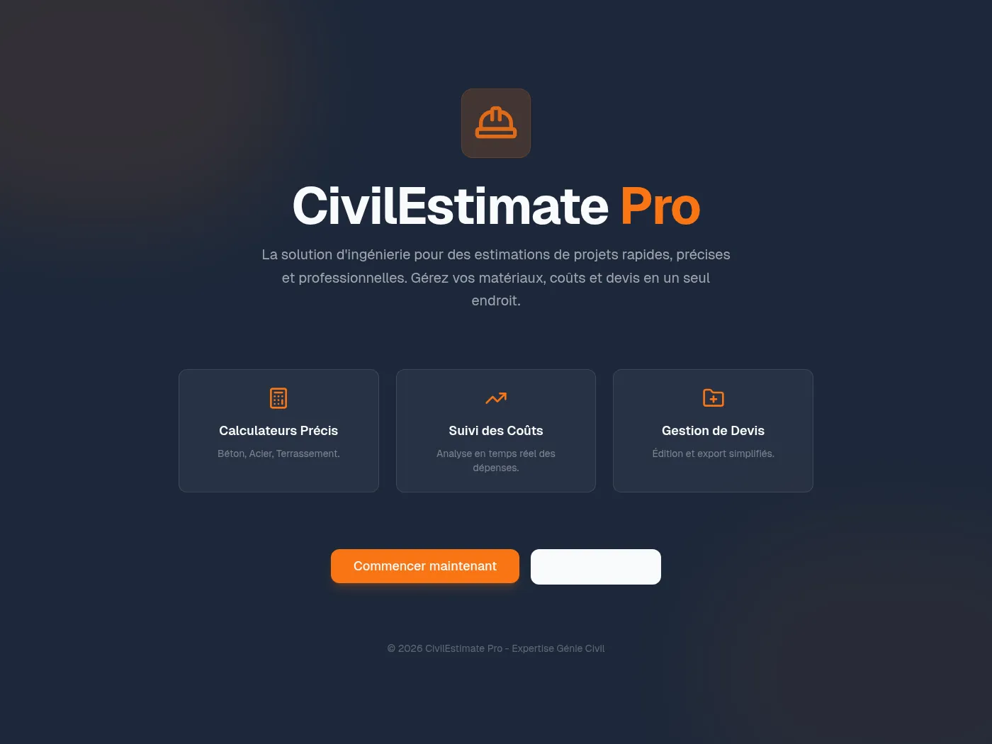 Civil Estimate Pro