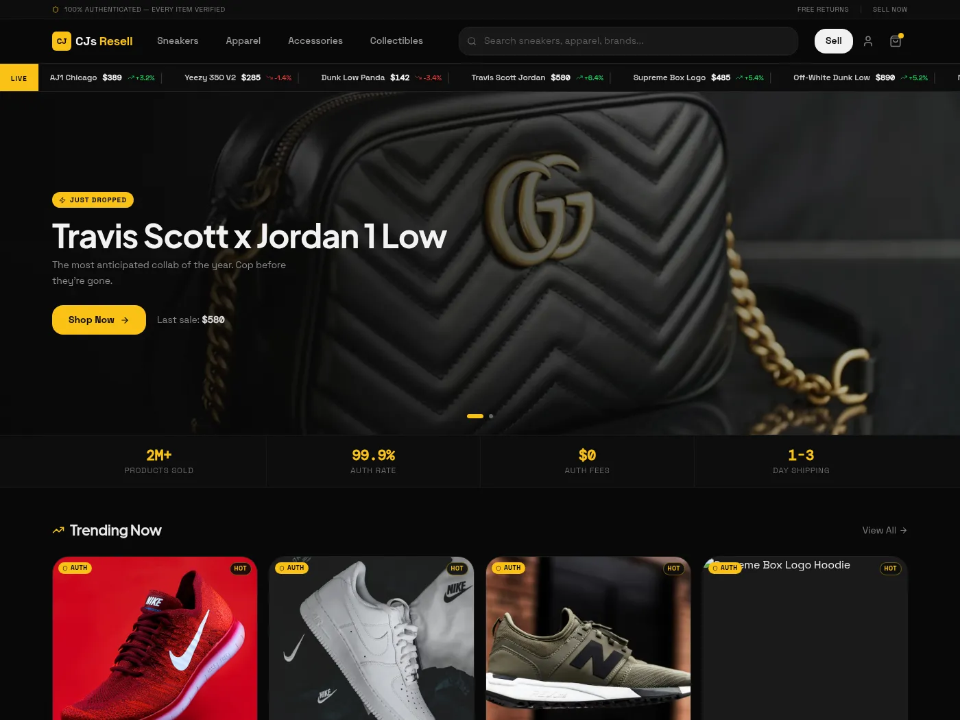 CJs Resell Marketplace