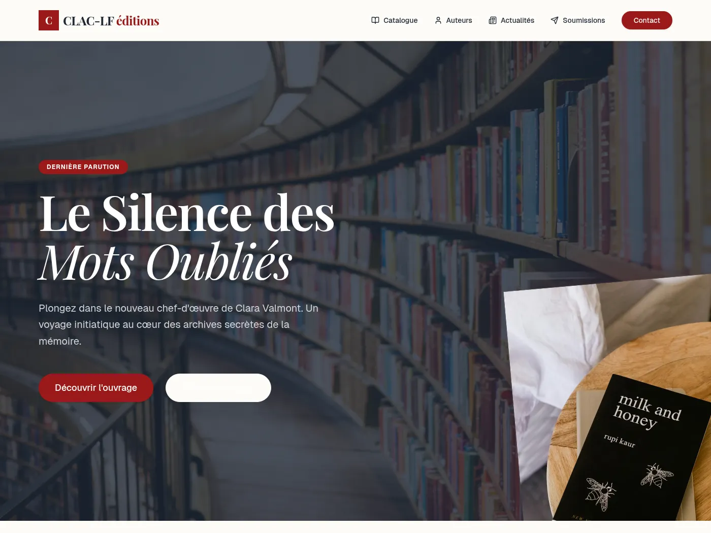CLAC-LF Editions Site