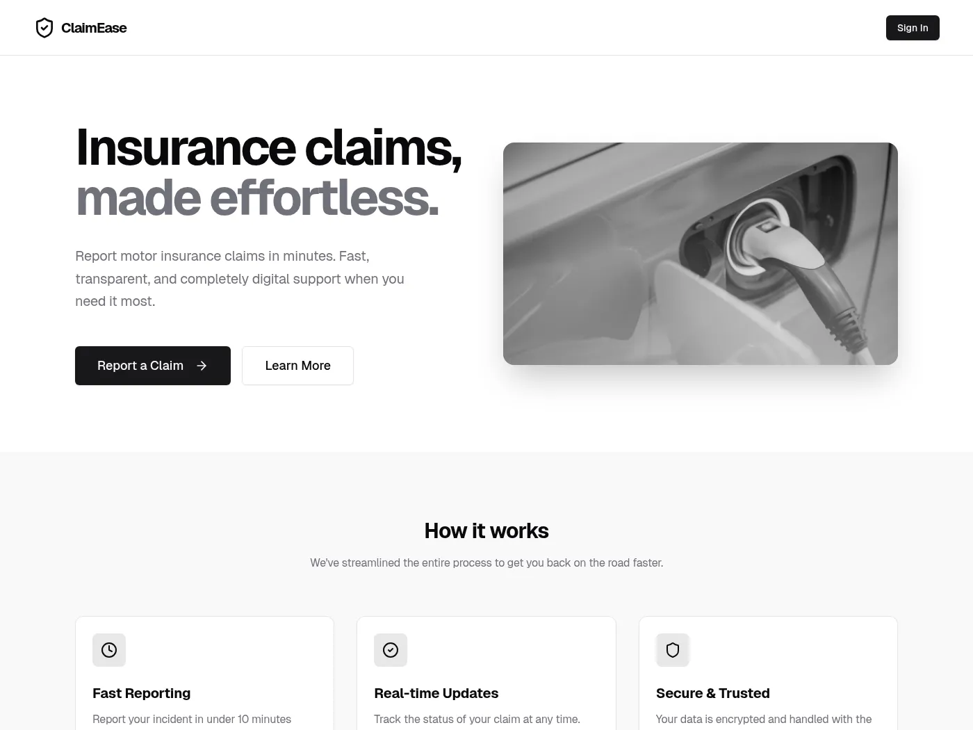 ClaimEase Web Portal
