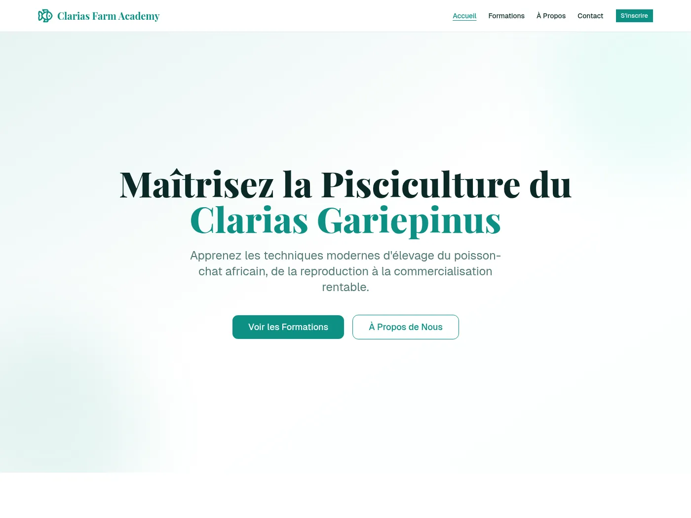 Clarias Farm Academy