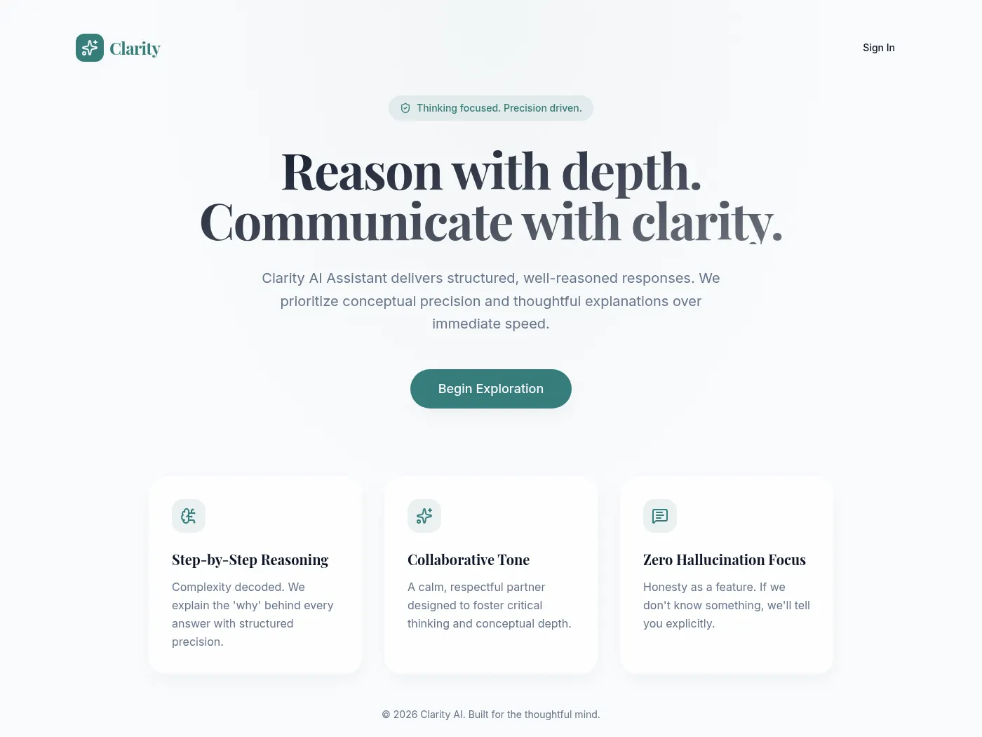 Clarity AI Assistant