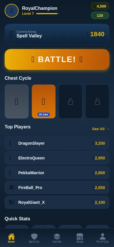 Clash Royale Clone