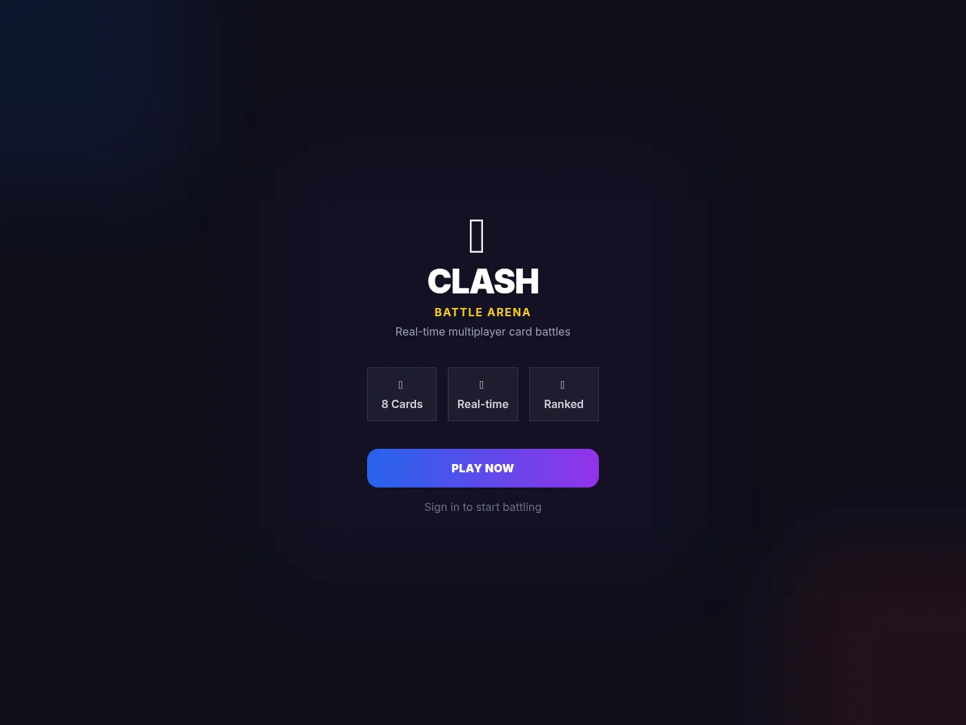 Clash Royale Battle Game