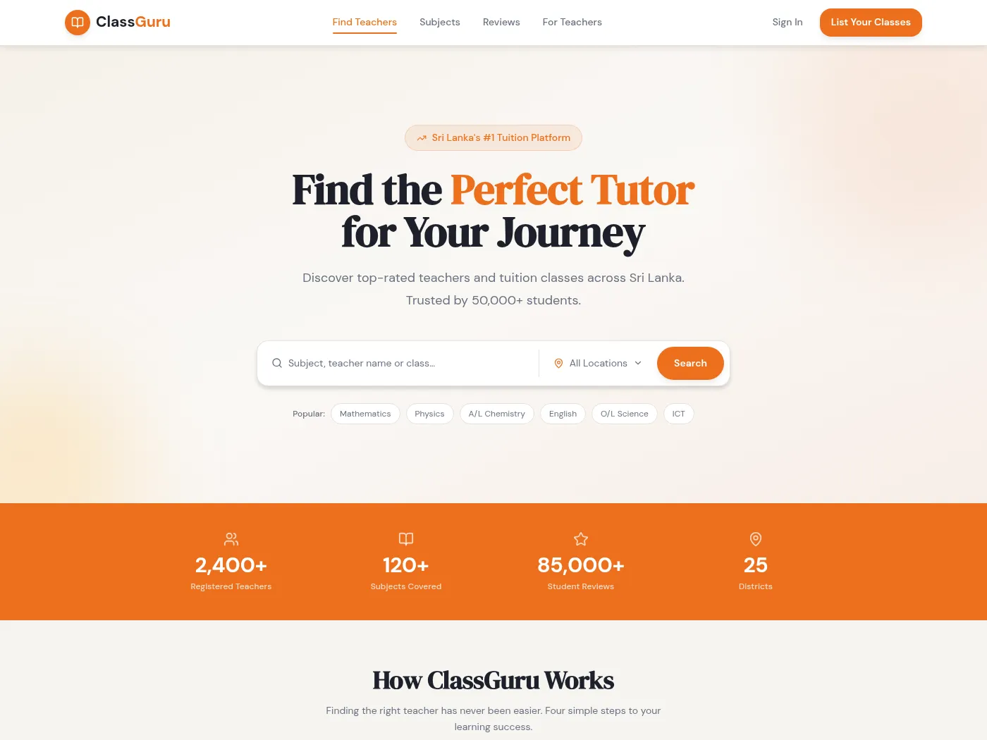 ClassGuru Frontend