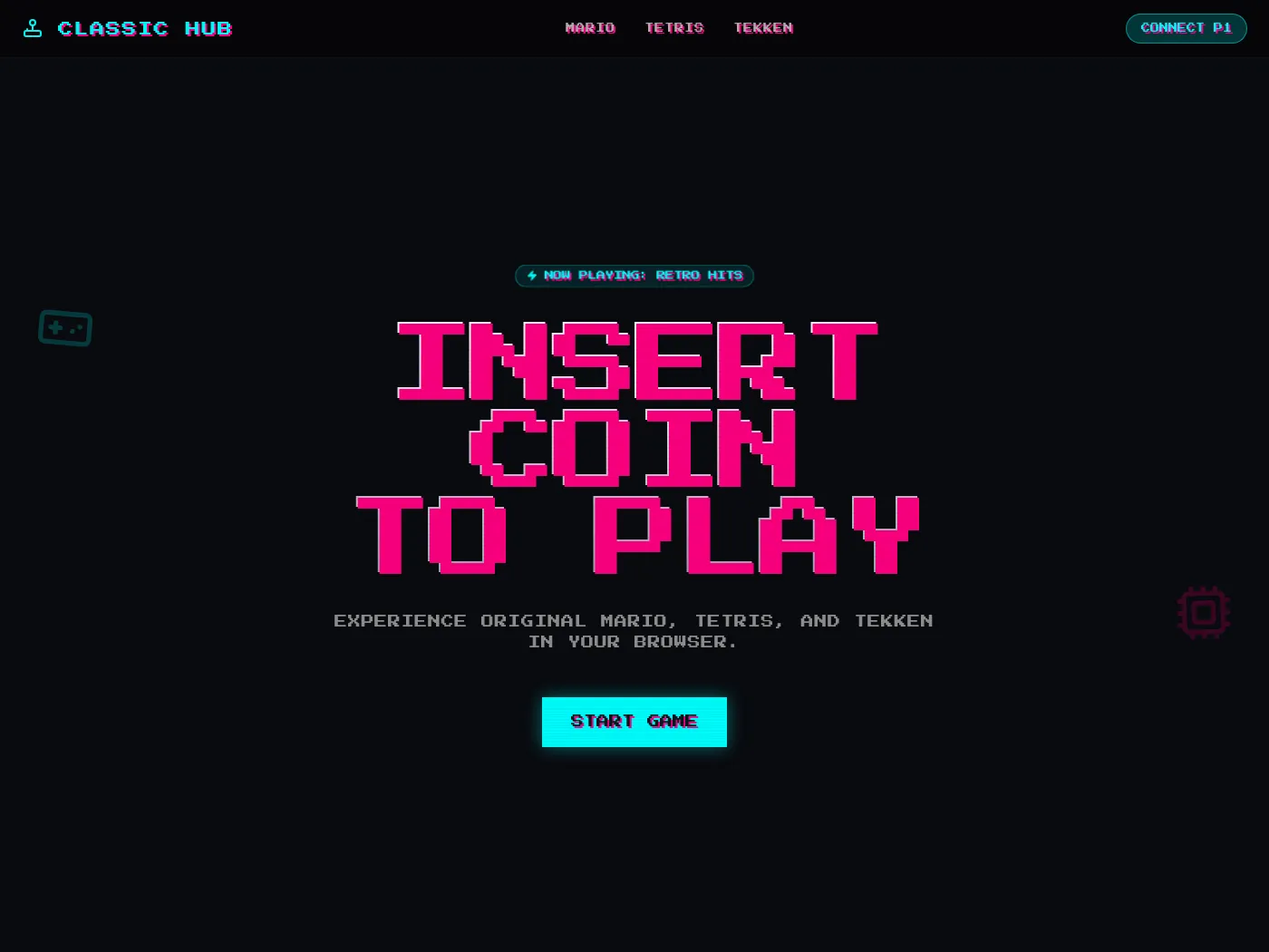 Classic Games Hub