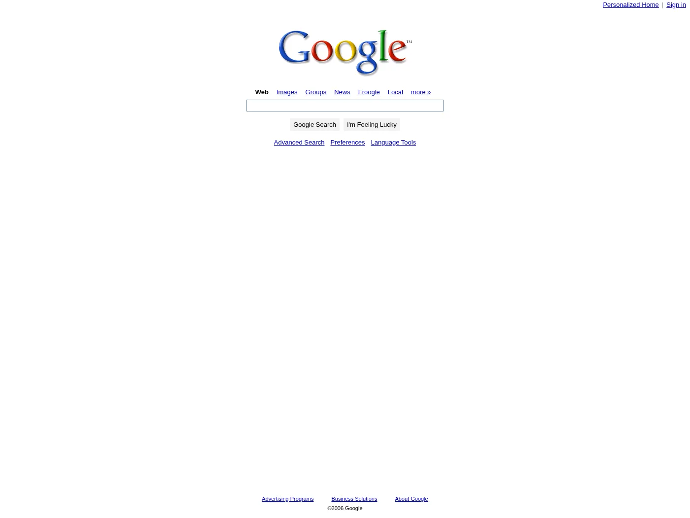 Classic Google Clone