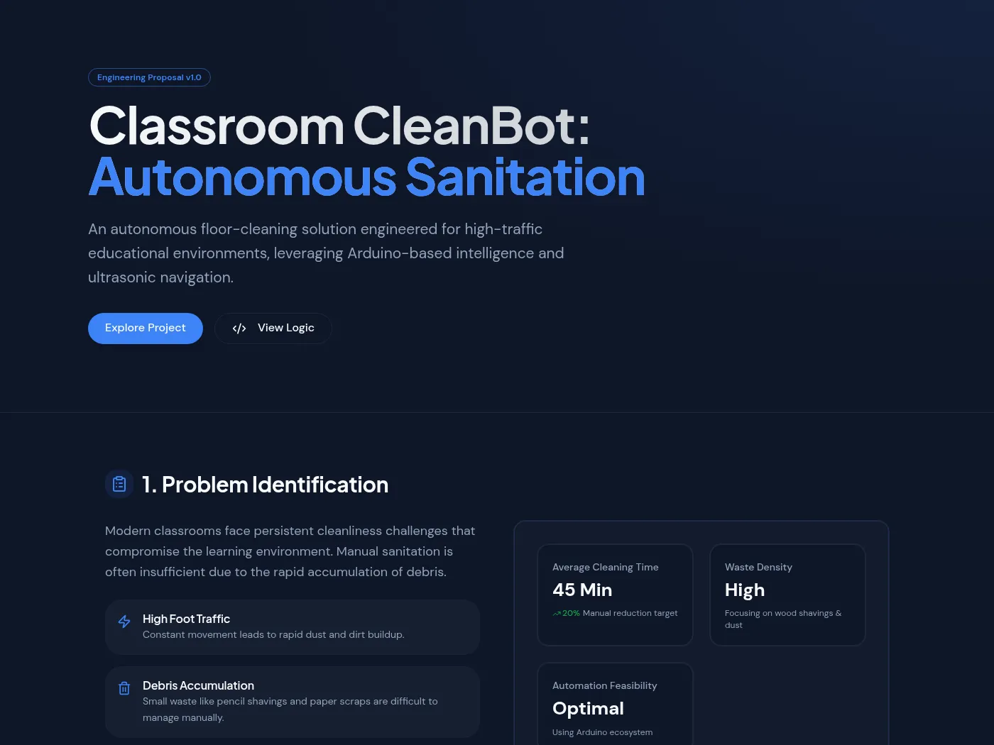 Classroom CleanBot