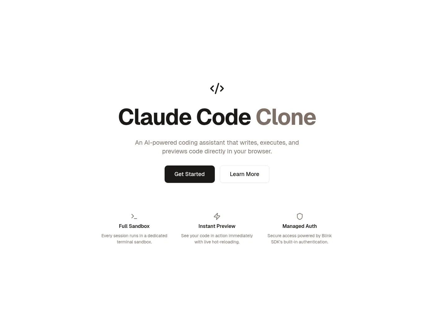 ClaudAI Code Clone