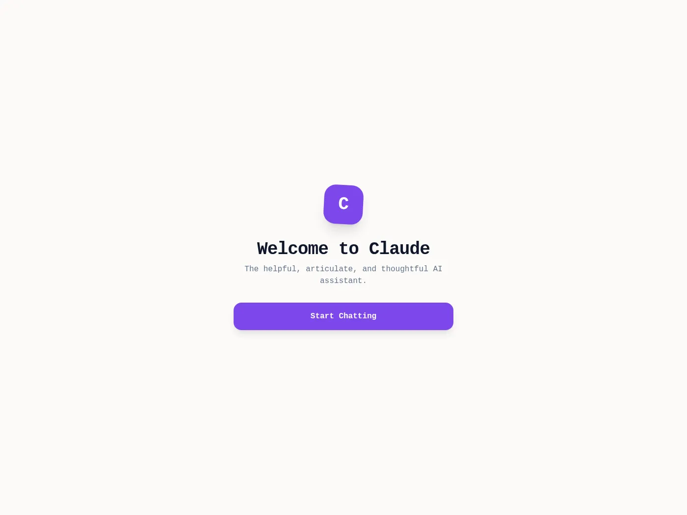 Claude AI Clone