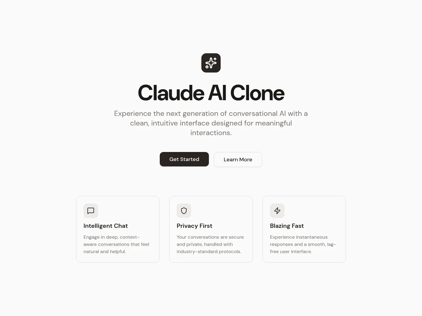 Claude AI Clone