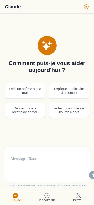 Claude AI Clone