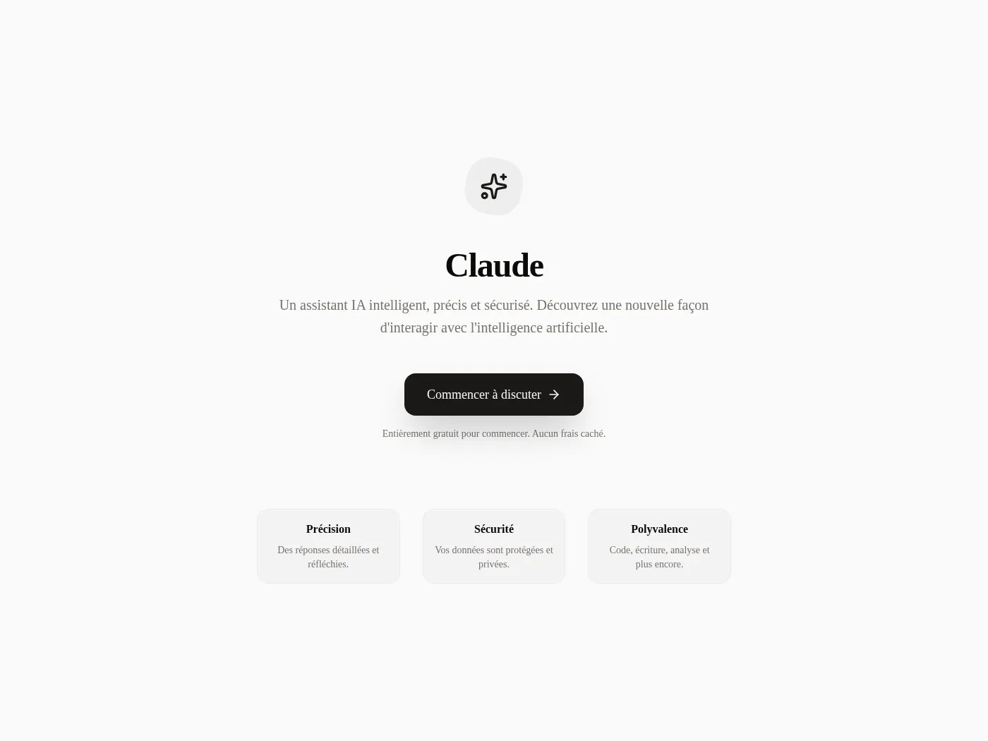 Claude AI Clone