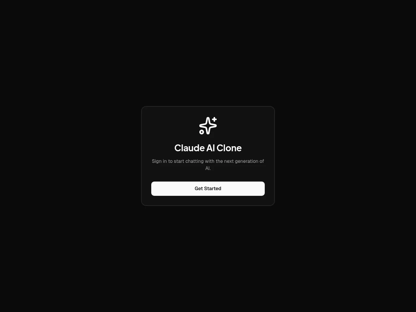 Claude AI Clone