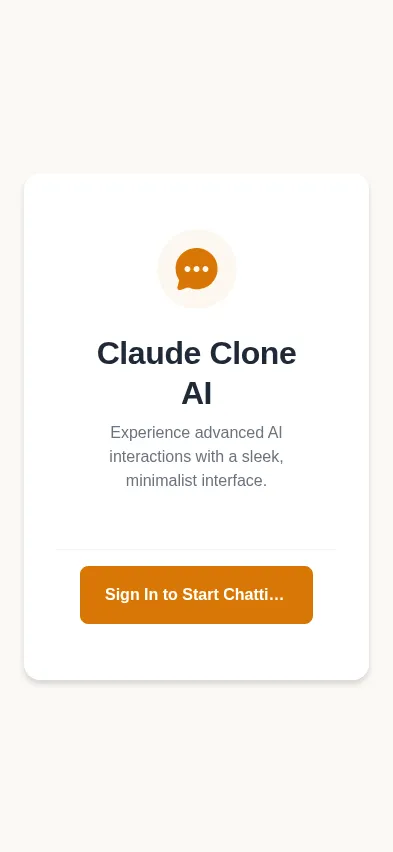 Claude Clone AI