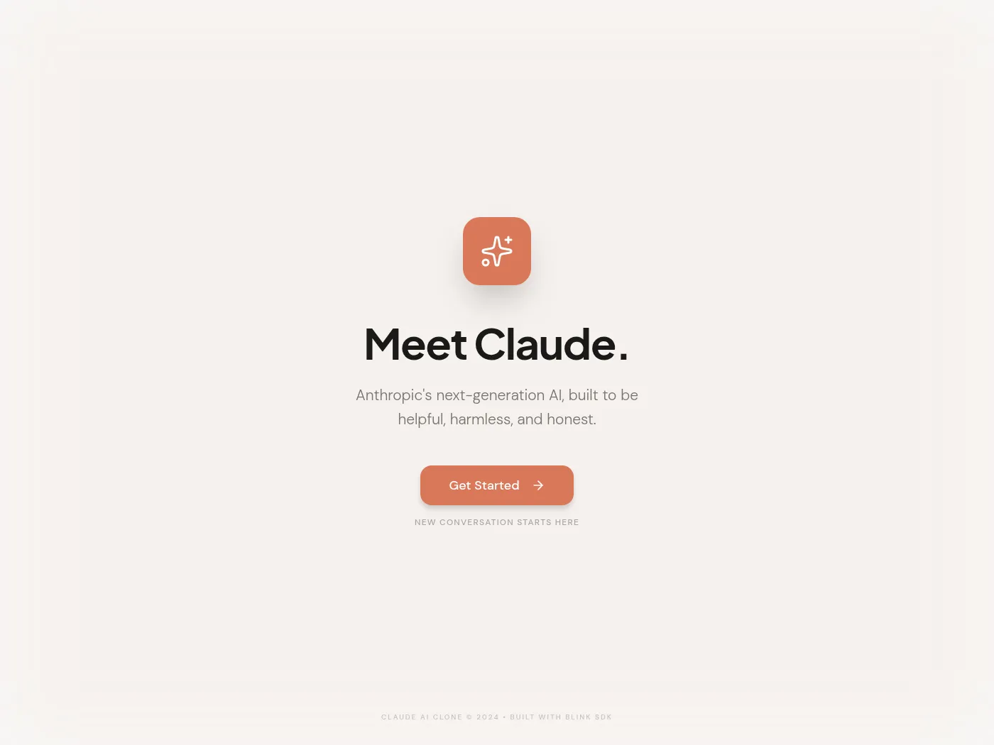 Claude AI Clone
