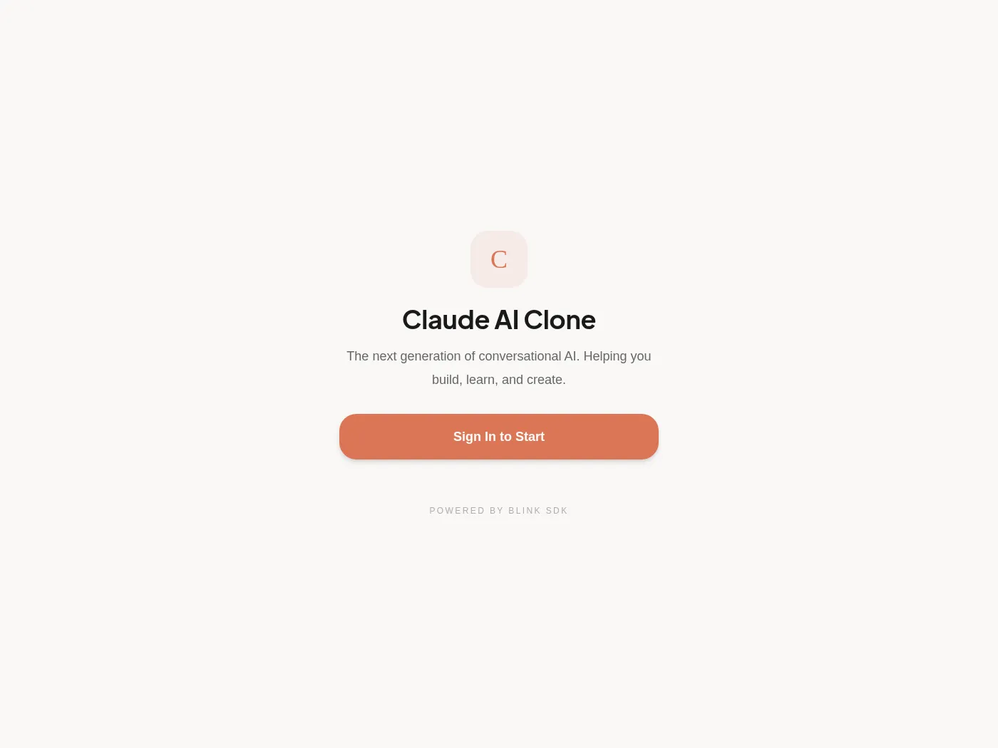 Claude AI Clone
