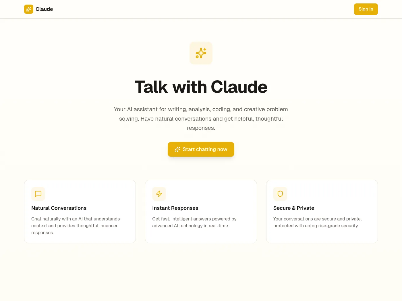 Claude AI Clone