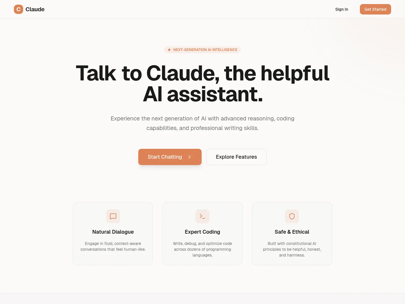 Claude AI Clone