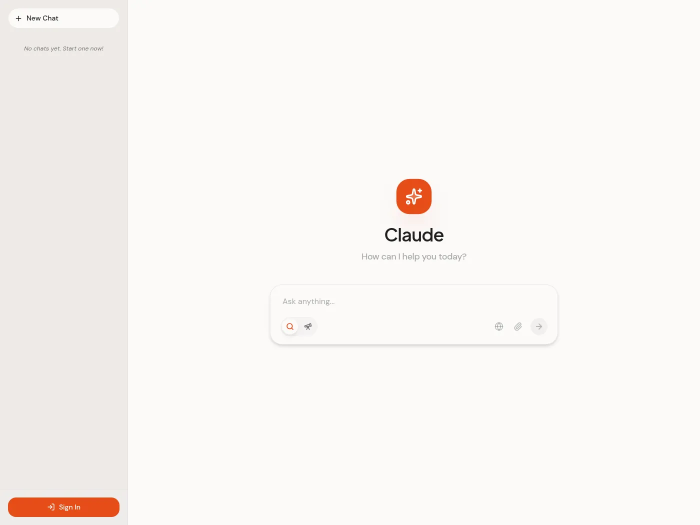 Claude AI Clone