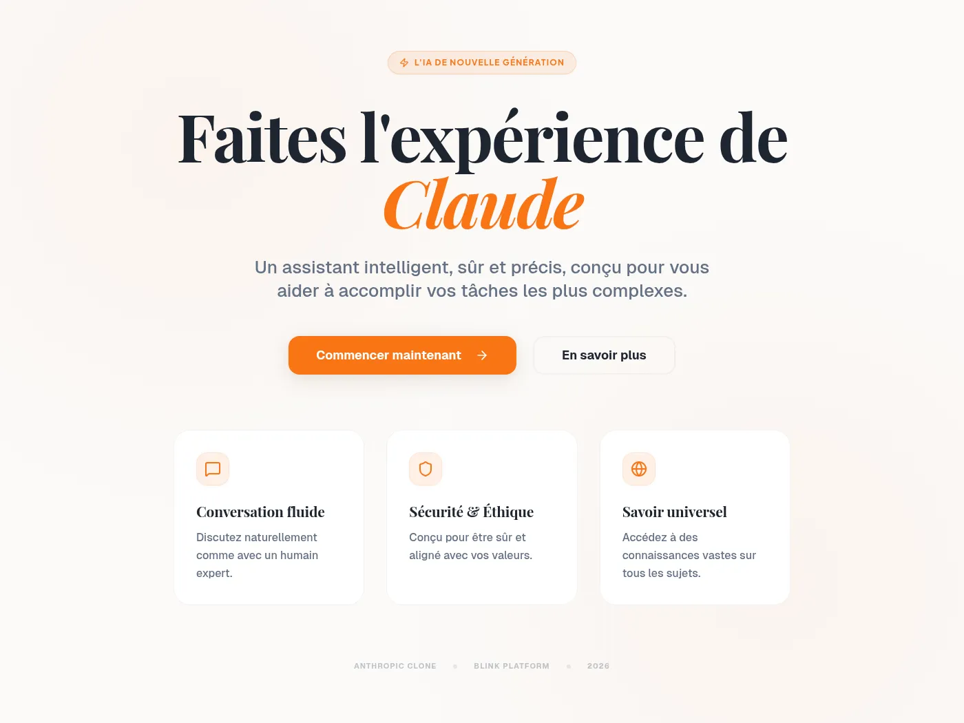 Claude AI Clone
