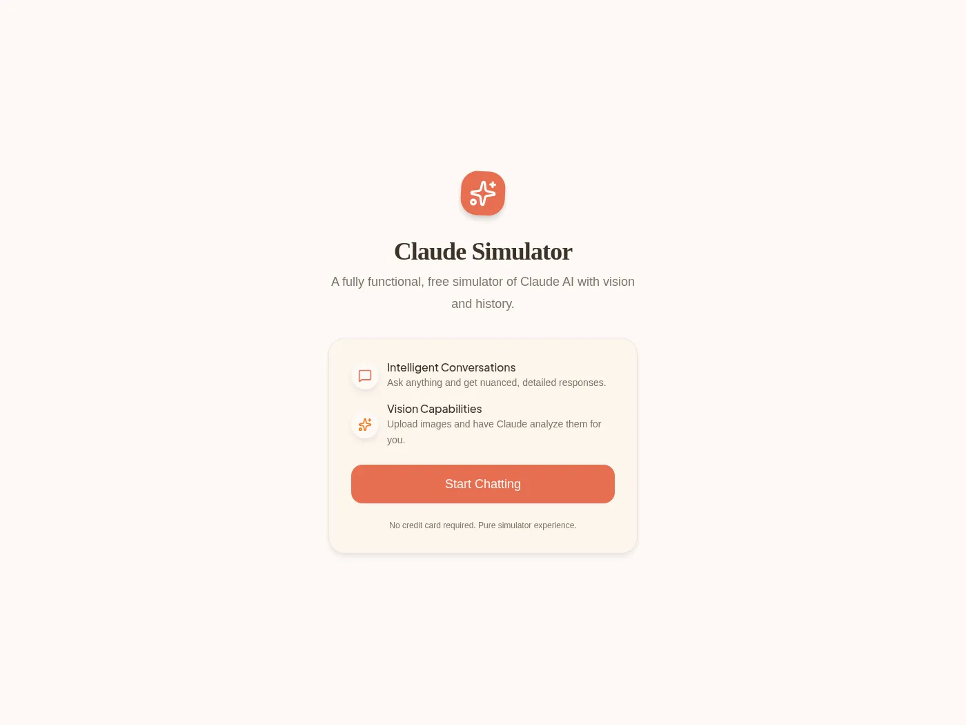 Claude AI Free Simulator