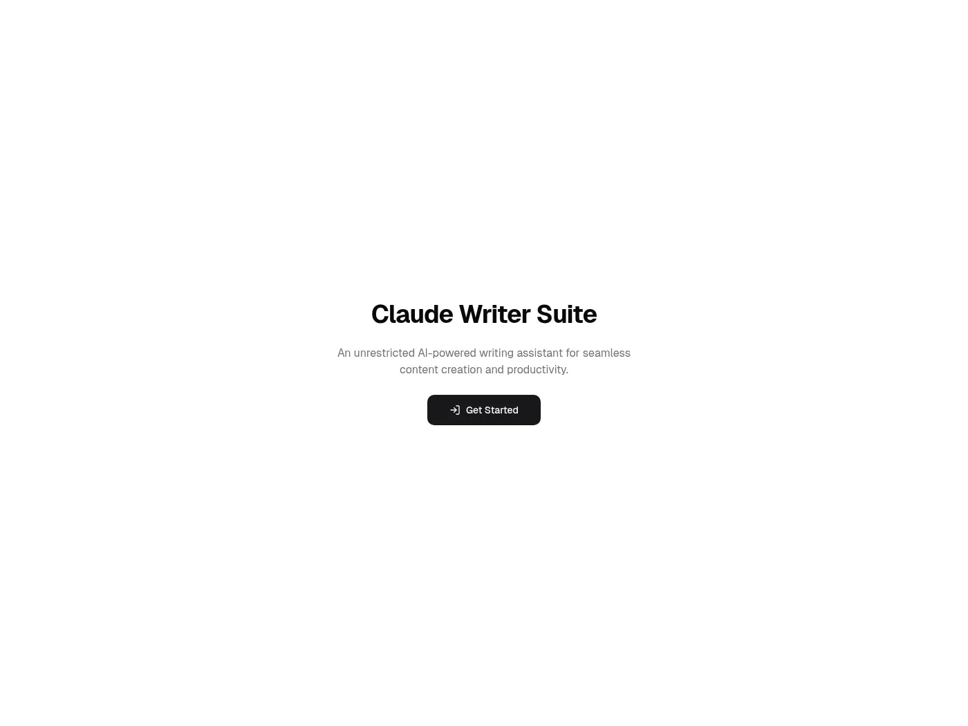Claude Writer Suite