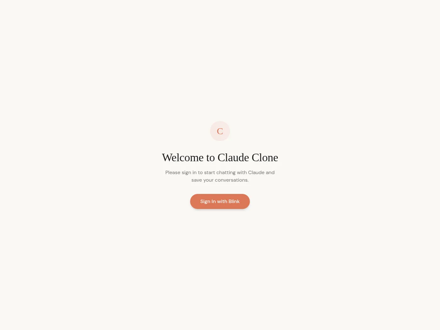 Claude Chat Clone