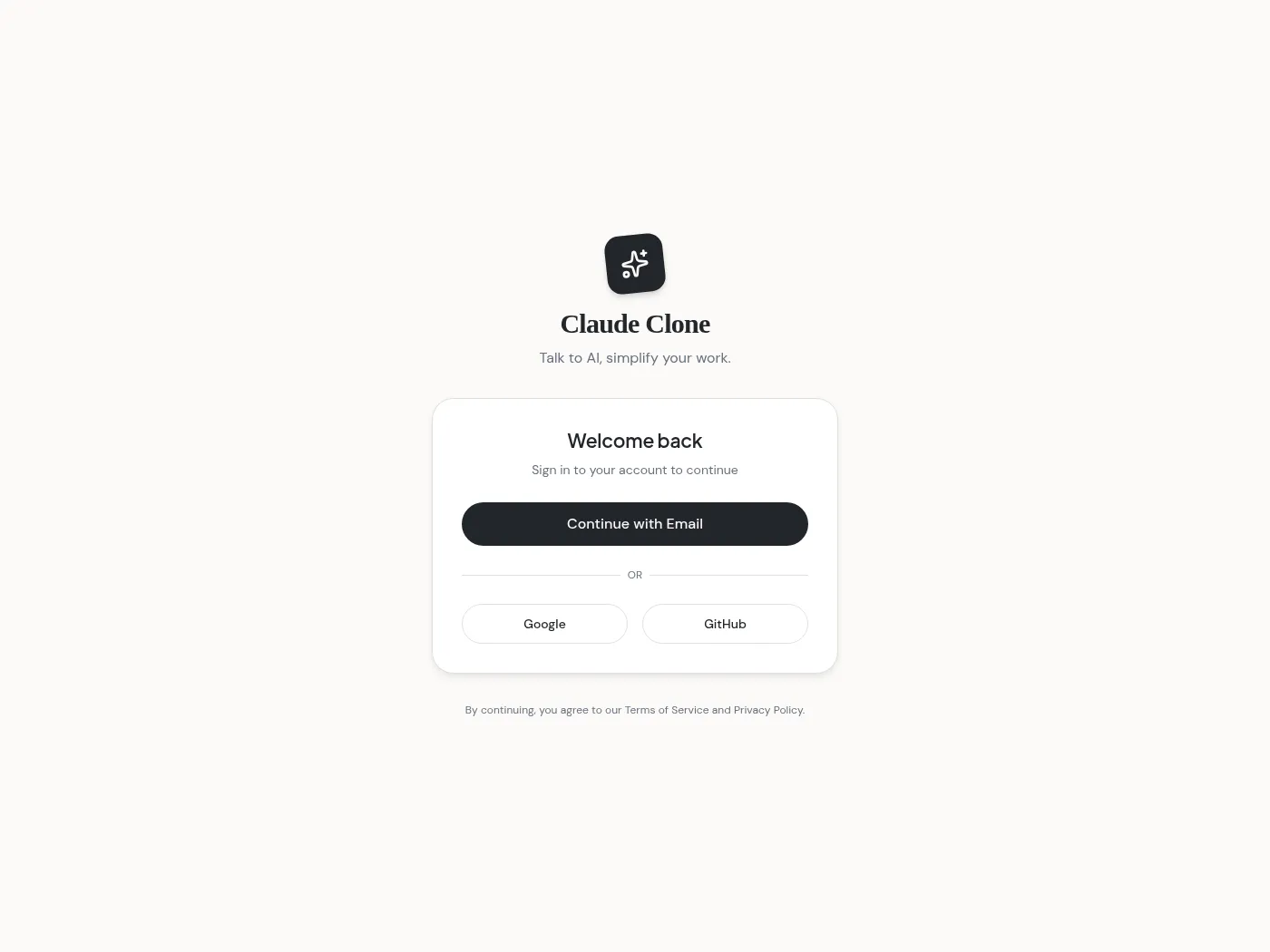 Claude Chat Clone