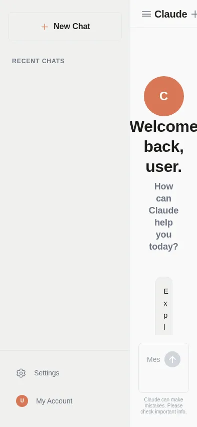 Claude Chat Clone