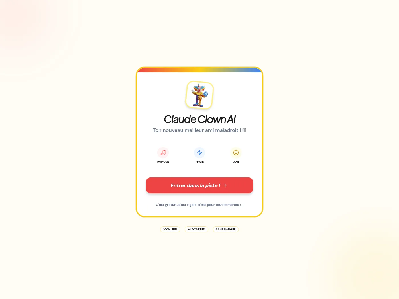 Claude Clown AI