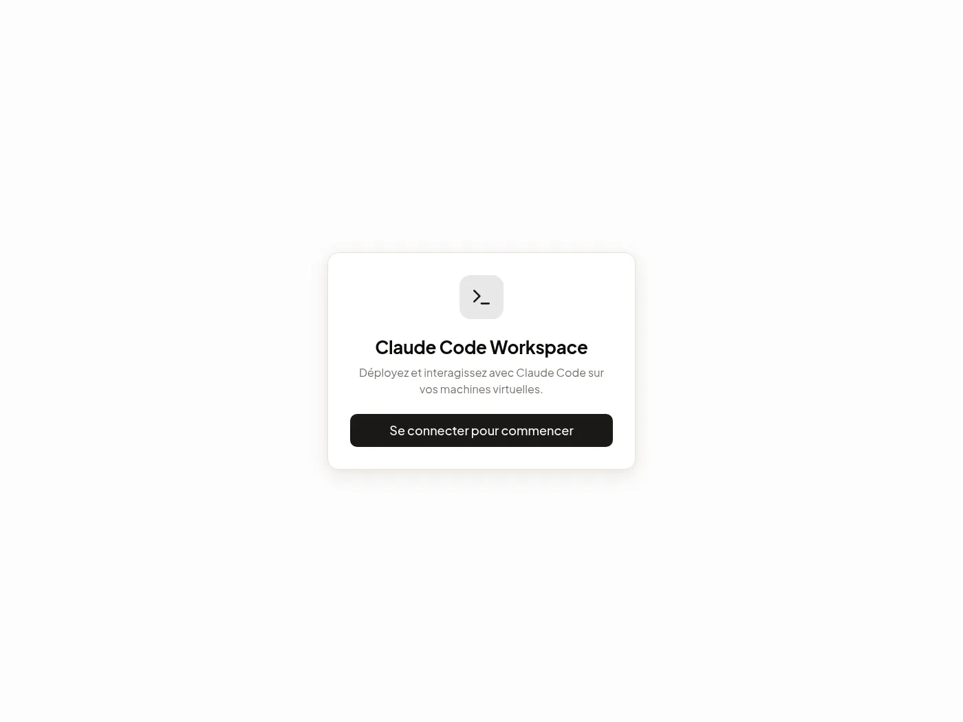 Claude Code Workspace