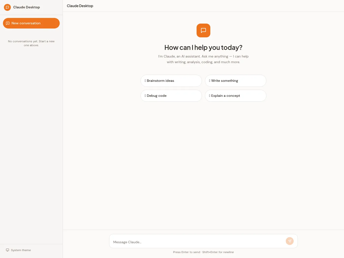 Claude Desktop AI