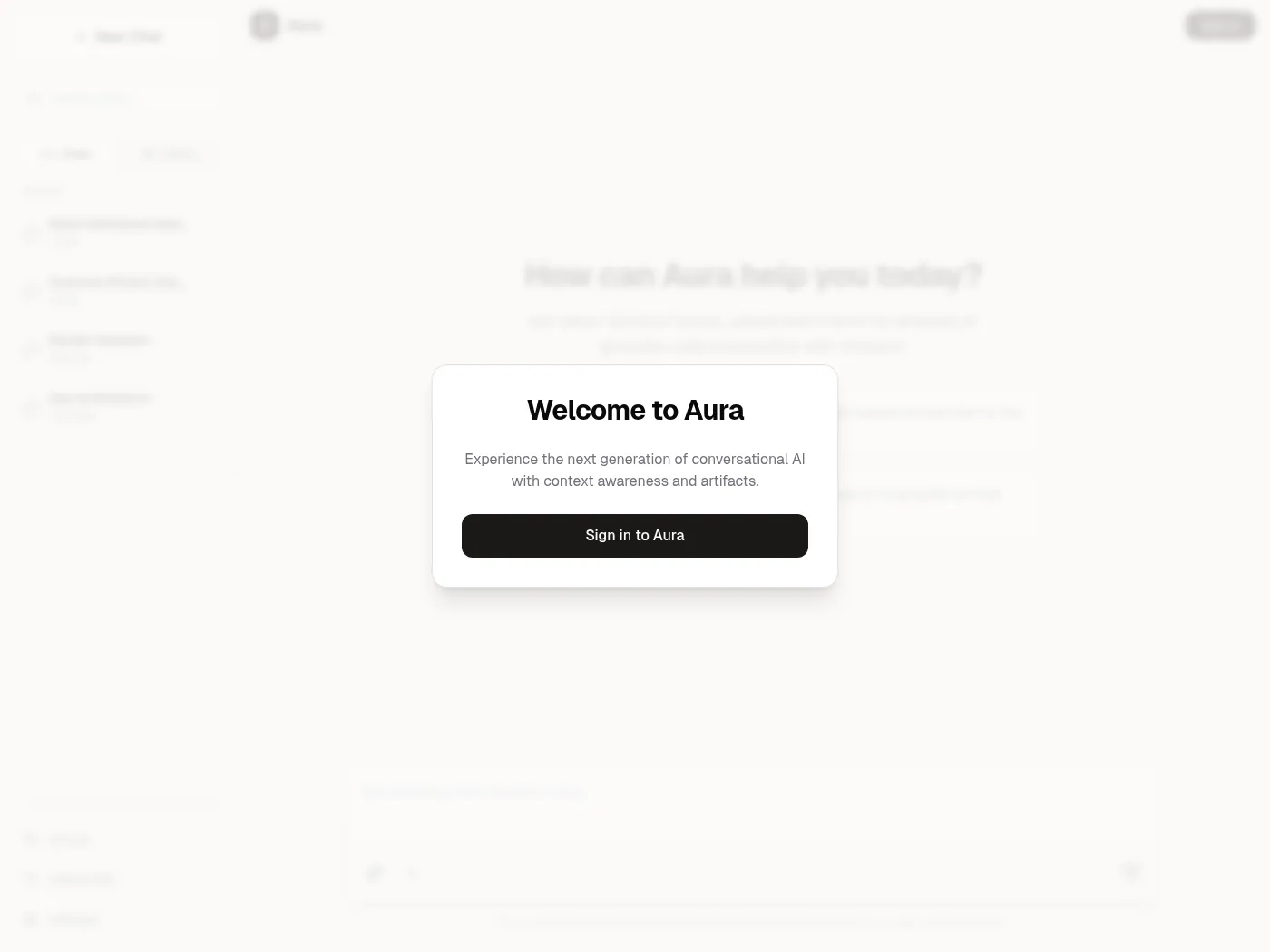 Claude-Inspired AI Web App