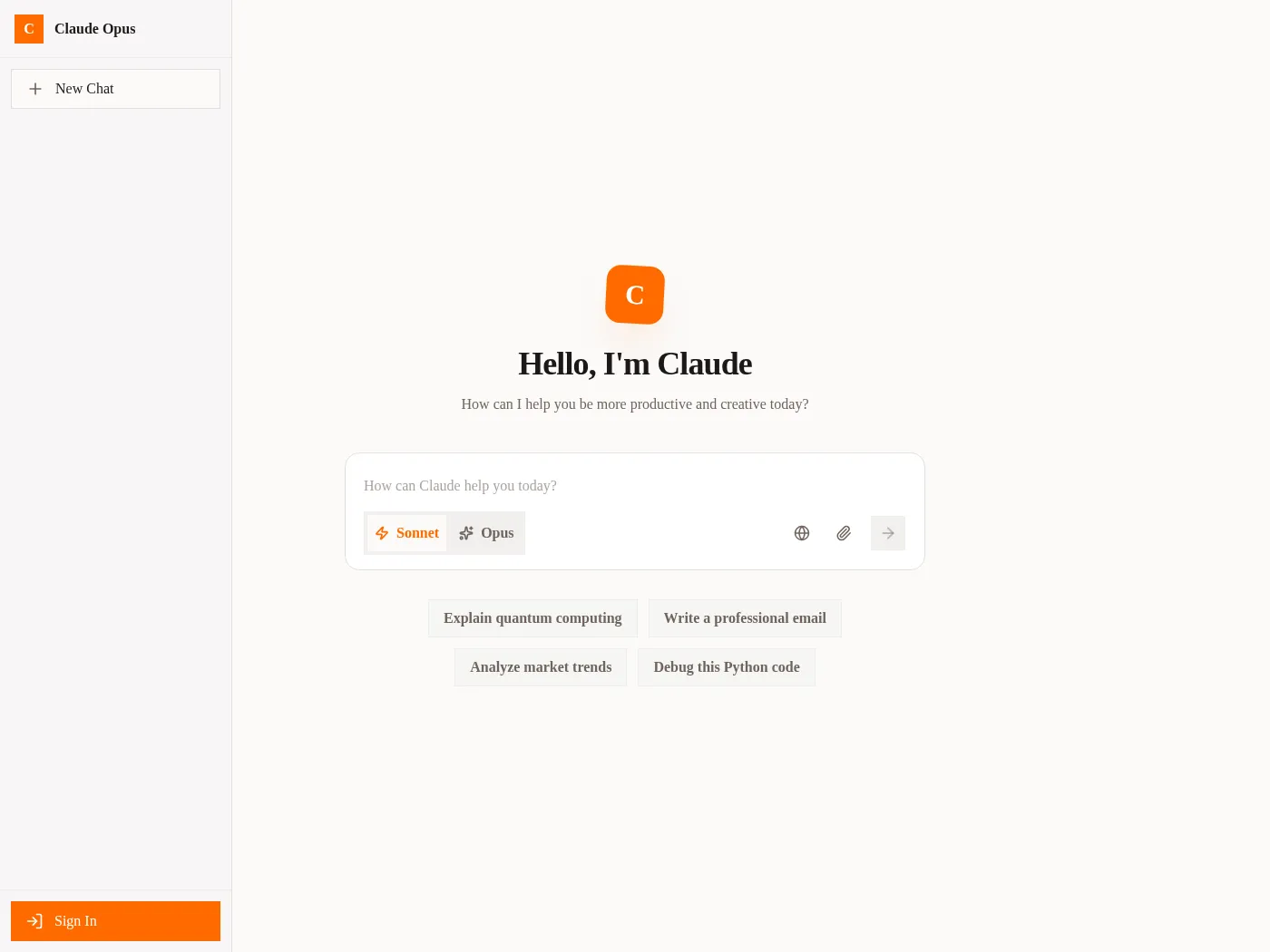 Claude Opus 4.7 Clone