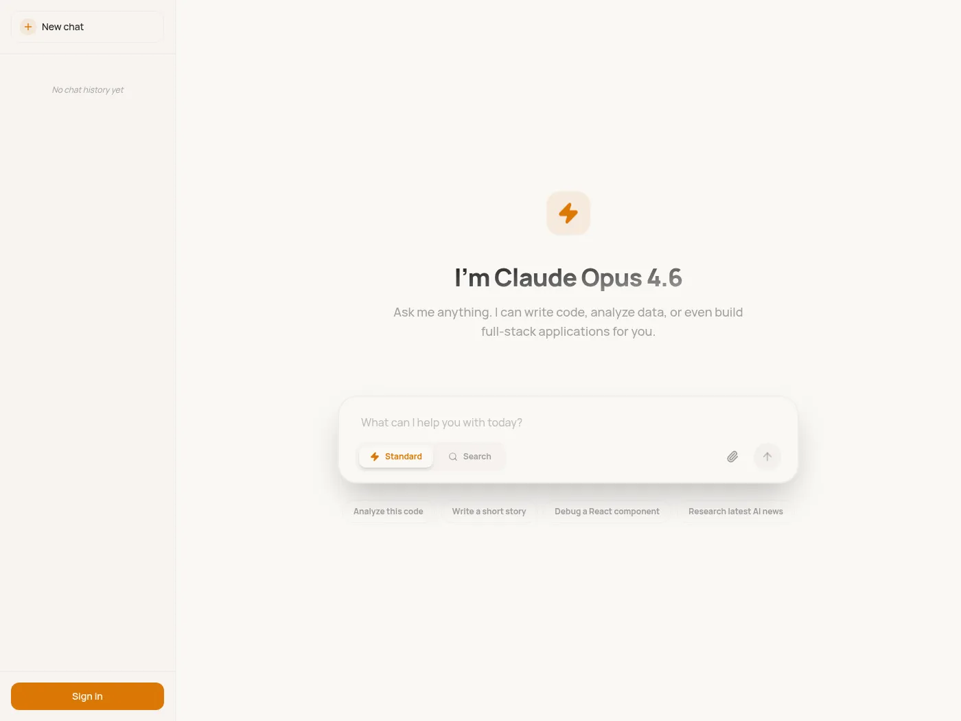 Claude Opus 4.6 Clone