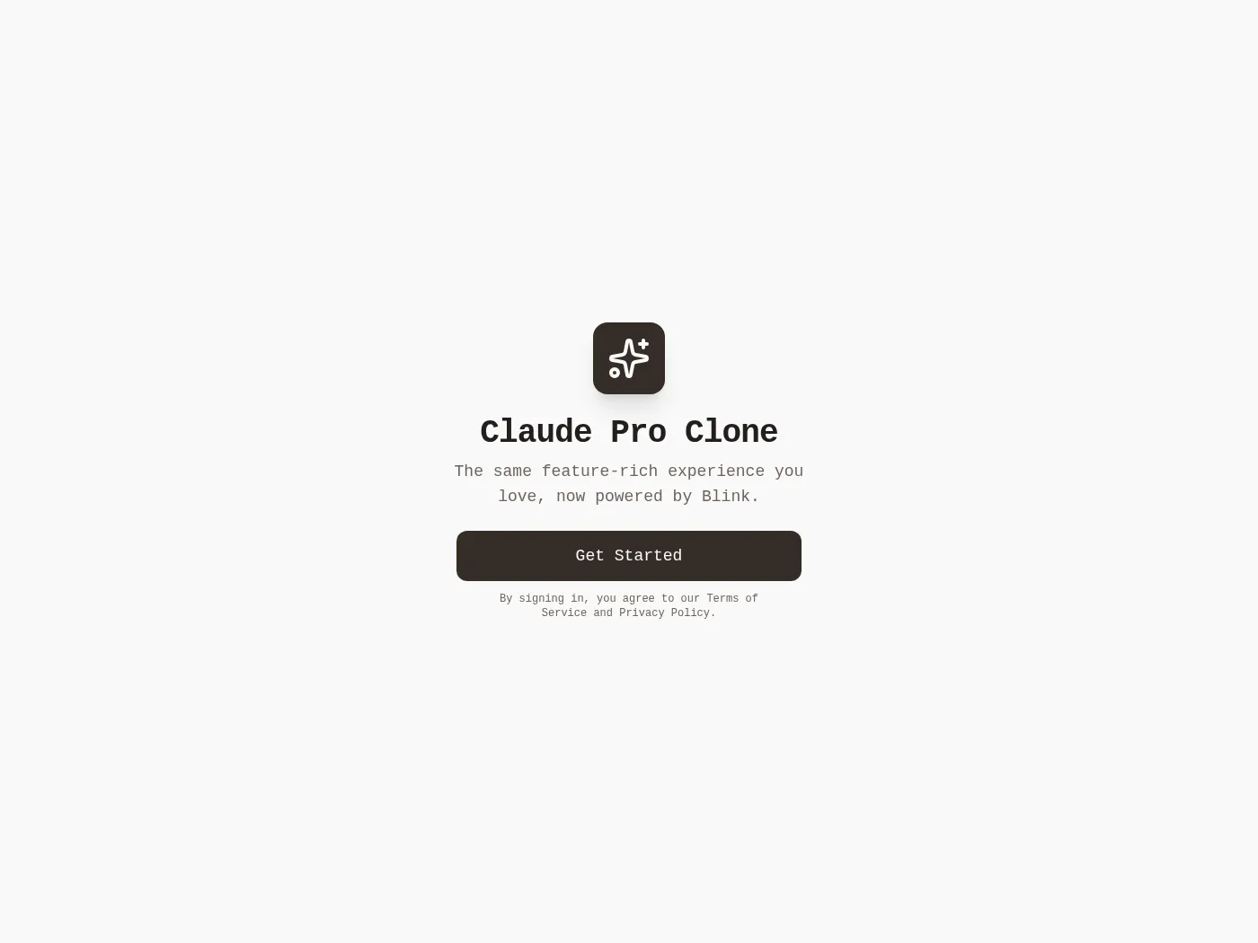 Claude Pro Clone