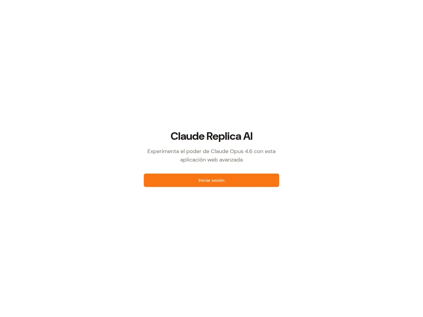 Claude Replica AI